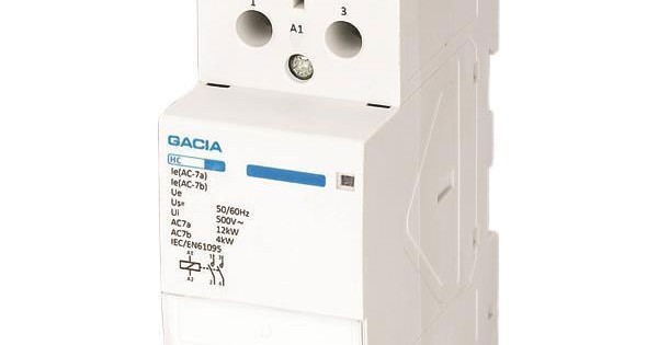 Ρελέ ράγας GACIA 2x63A 2NO 24V AC IP20