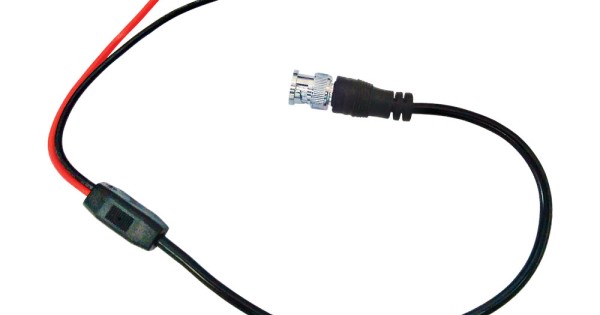 Καλώδιο BNC με αρσενικό connector 40cm για σύνδεση καμερών. - AMA-1-4-28