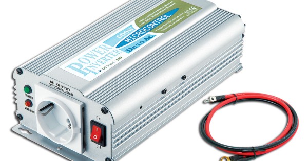HP-600-12 INVERTER 12V DC ΣΕ 230V AC 600VA - AMA-8-1-3