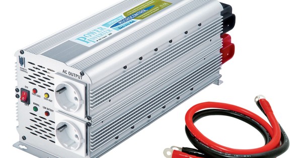 Inverter HP-3000-24 24V DC σε 230V AC 3000VA 360x168x152mm - AMA-8-2-13