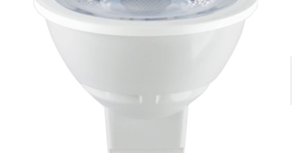 Λάμπα LED GU5.3 MR16 5W 230V 6500k ψυχρό λευκό φως 400lm δέσμης 38° 25000h
