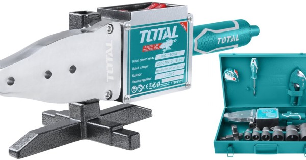 Θερμοκολλητικό πλαστικό σωλήνων TOTAL TT328151 800/1.500W 230V 50Hz 2 ...